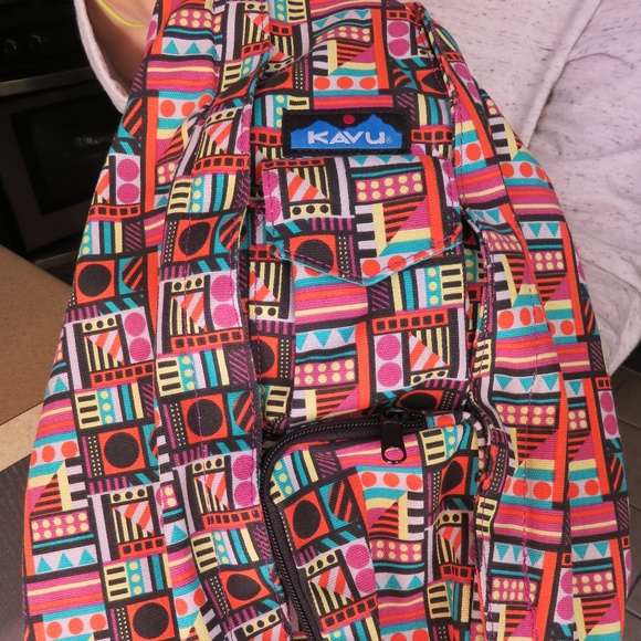 Kavu | Bags | Nwt Kavu Rope Sling Bag Geometry | Poshmark